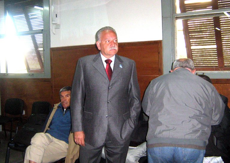El genocida Horacio Losito fue recibido con honores en un cuartel de ...