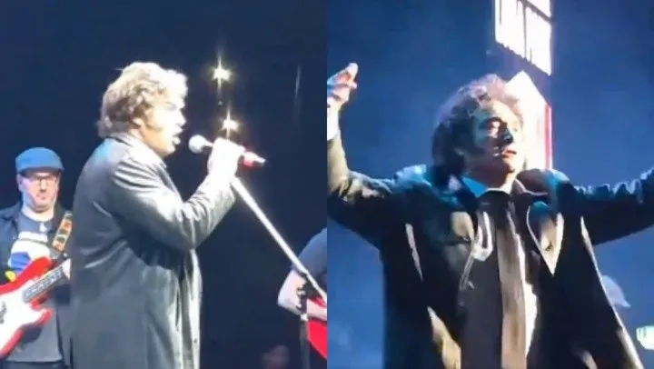 Así fue el show musical de Javier Milei en el Luna Park - La Noticia Web