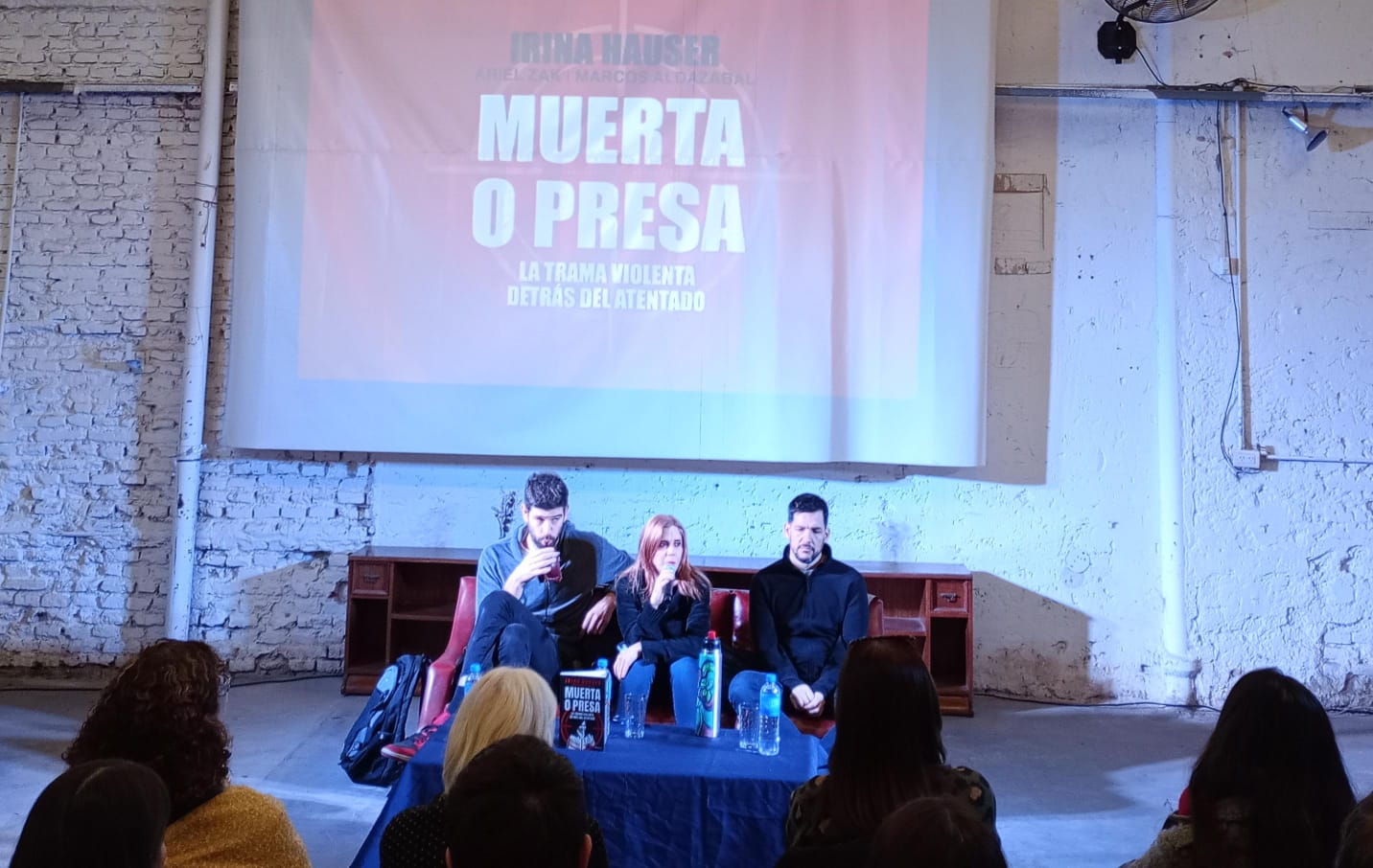 Irina Hauser presentó su libro, 'Muerta o Presa', en Vicente López - La ...