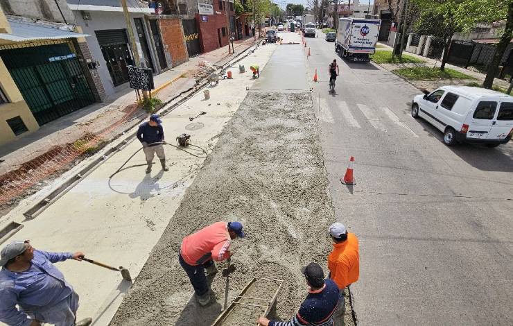 Comenzaron las obras de repavimentación en Fondo de la Legua y Camino ...