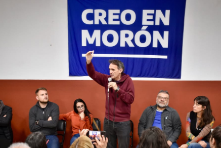 En medio del escándalo local, Katopodis desembarcó en Morón: "Seguimos ...